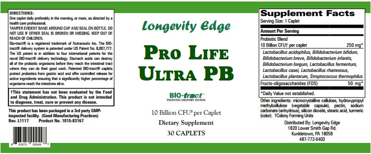 Pro Life Ultra Probiotic Case (12 Bottles) – The Longevity Edge